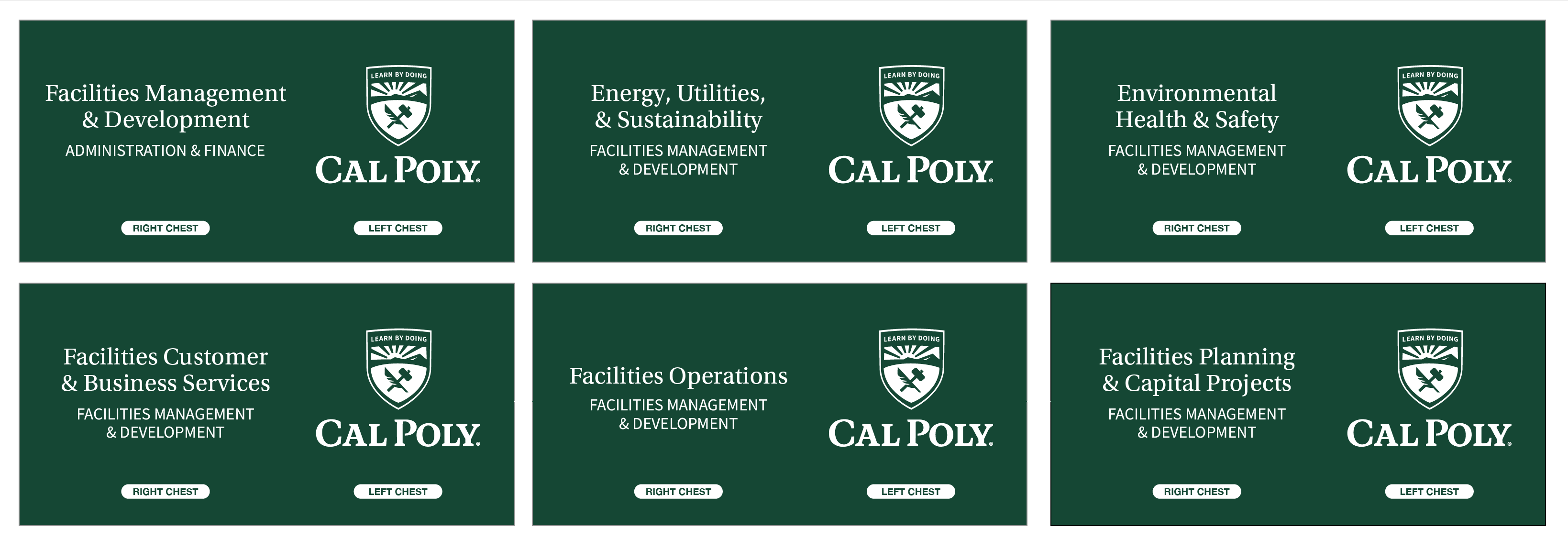 Cal Poly Facilities Management & Development - FMD – J.Carroll