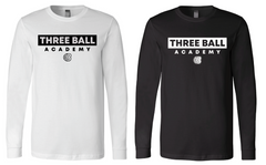 3Ball - Long Sleeve Academy T-Shirt – J.Carroll